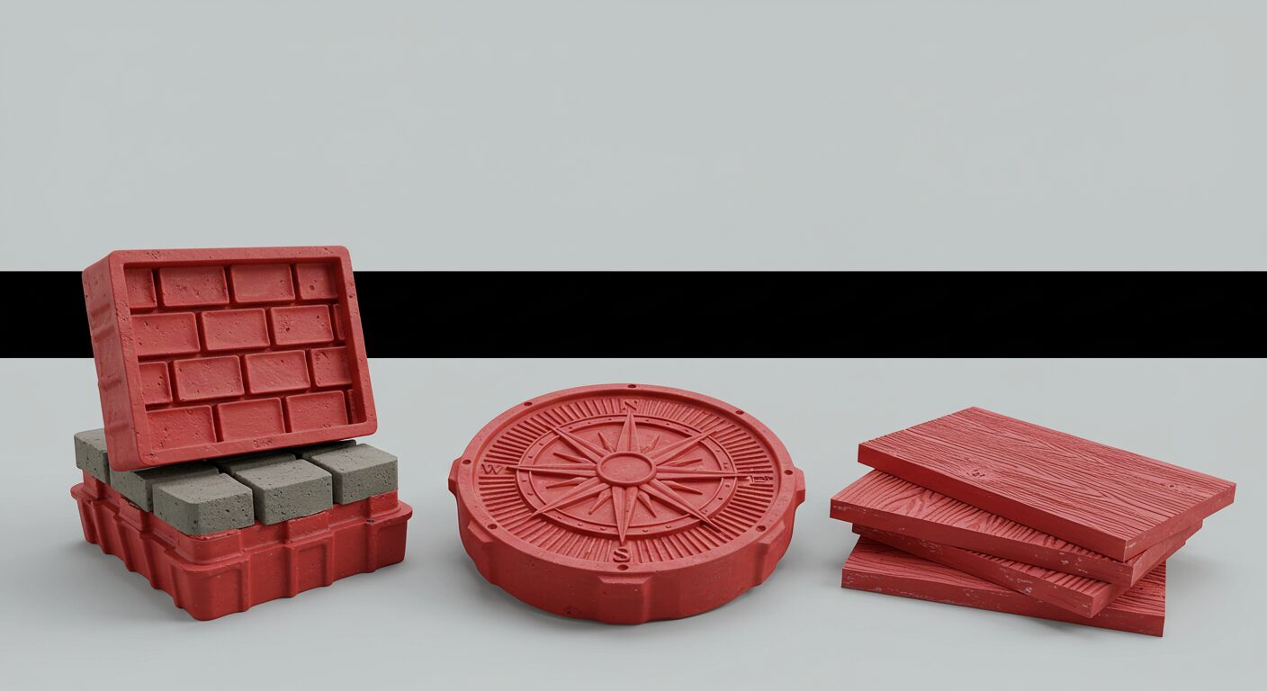 Moldes para Concreto Estampado: Diseño y Resistencia que Marcan la ...