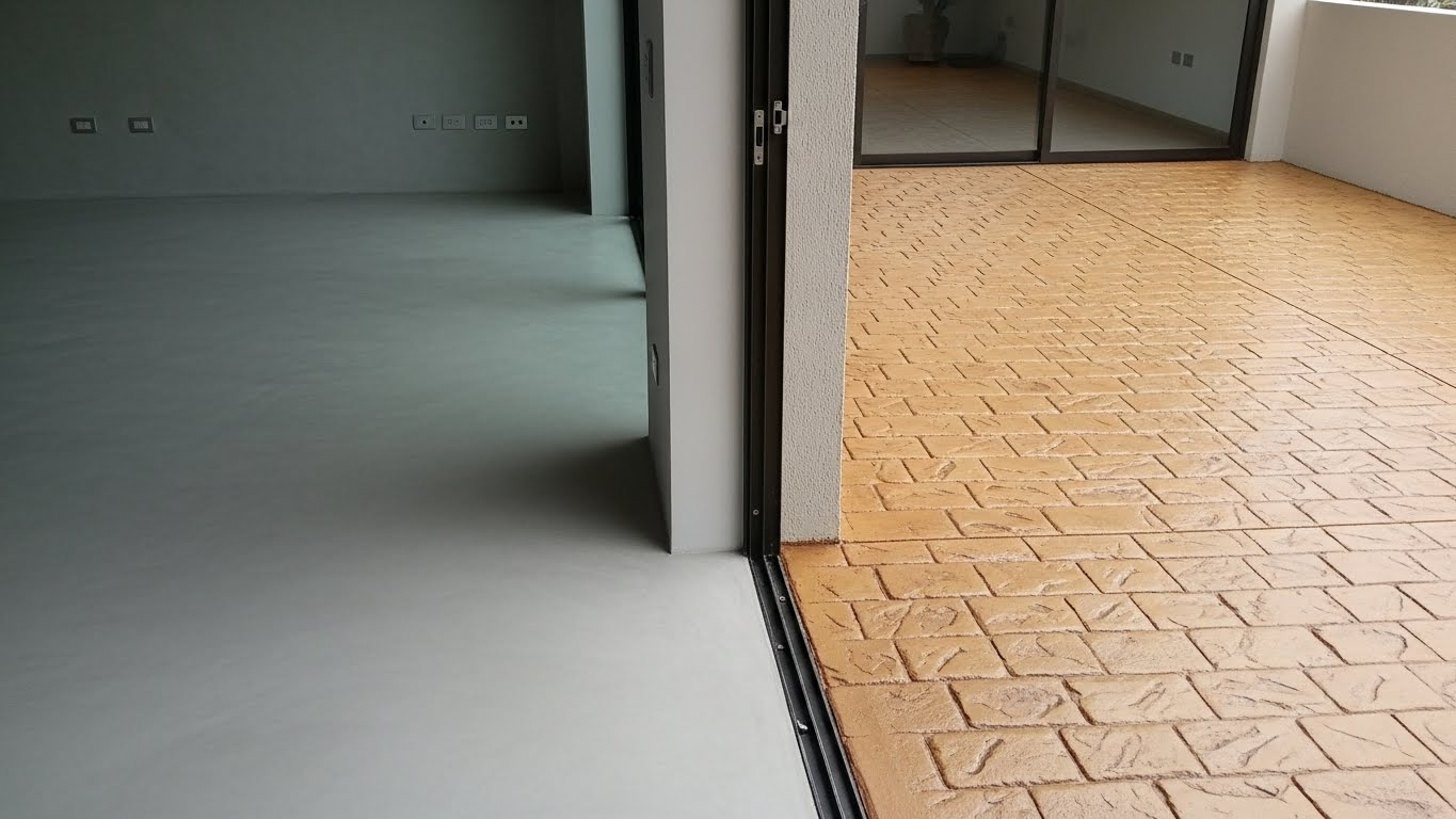 Microcemento vs. Concreto Estampado: ¿Cuál es el Revestimiento Ideal ...