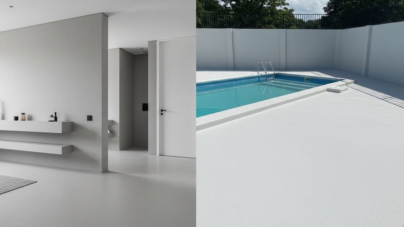 Microcemento vs. Spray Deck: Eligiendo el Piso de Concreto Decorativo ...